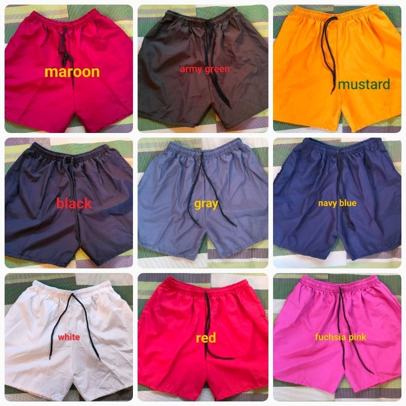 Unisex Taslan Shorts | Shopee Philippines