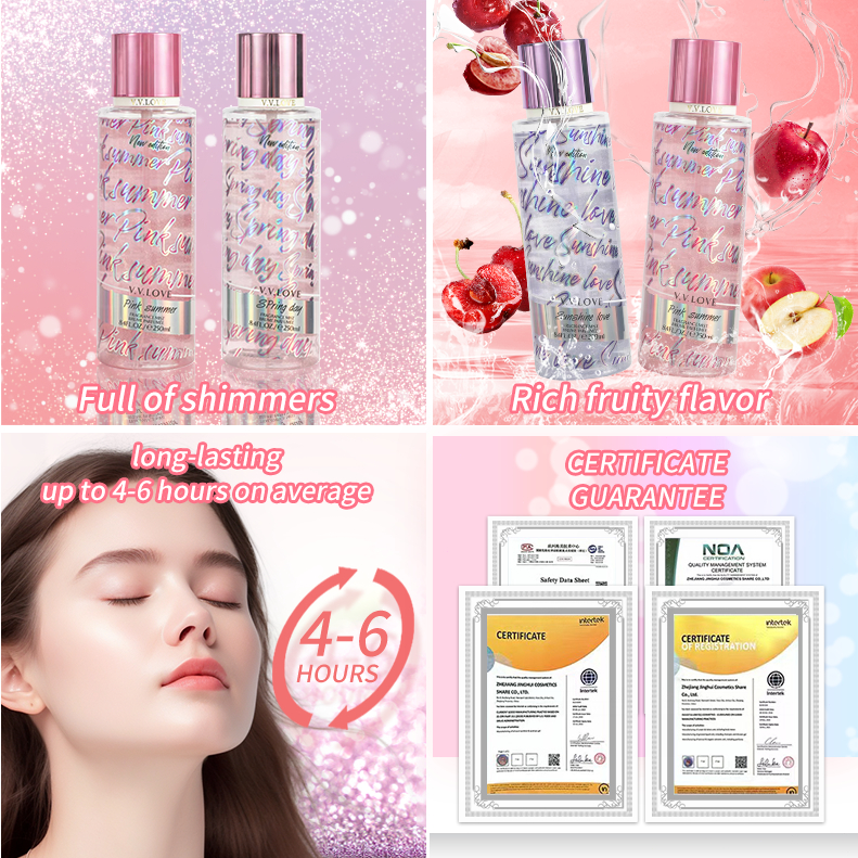 Trivena Beauty Shimmer Body Mist Perfume Fruity Brume Parfumme For ...