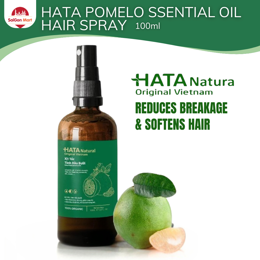 Saigonmart Pomelo Essential Oil Hair Spray 100ml HATA - Promote Hair ...