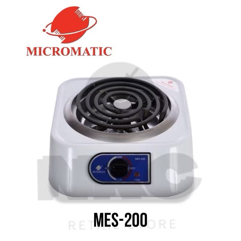 Micromatic Electric Stove (Single Burner) | MES-200 or MES-150 | Shopee ...