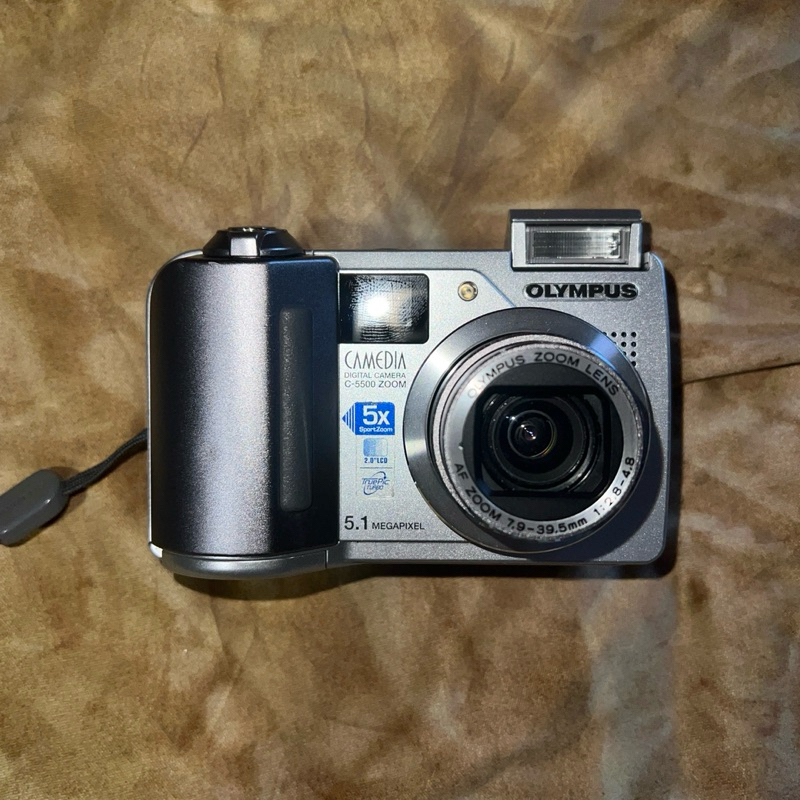 Olympus C-5500 Digital Camera 5 MP | Digicam Rare Popup Flash | Shopee ...