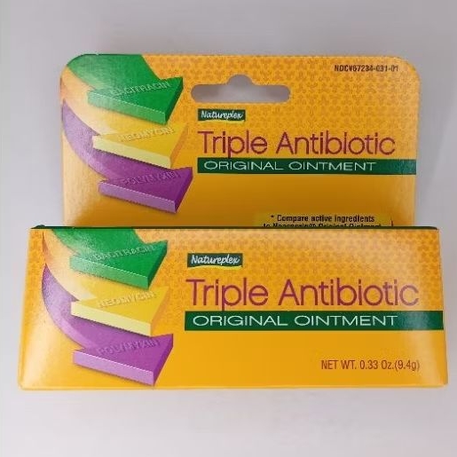 Natureplex Triple Antibiotic Original Ointment 0.33 Ounce Tube | Shopee ...