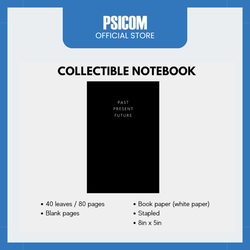 Psicom Notebook - Past Present Future | Shopee Philippines
