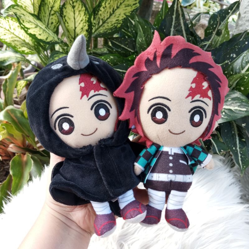 DEMON SLAYER Chibi Plush Uchi-Noco Tanjiro Kamado Plush Toy BUNDLE | Shopee Philippines