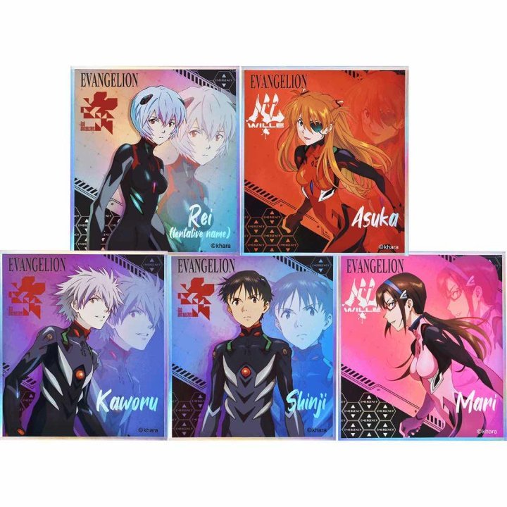 Baomeng: Genuine Neon Genesis Evangelion EVA Postcard/Color Paper Rei ...