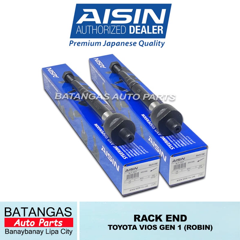 RACK END TOYOTA VIOS GEN 1 2003-2007 2PCS AISIN PREMIUM JAPANESE ...