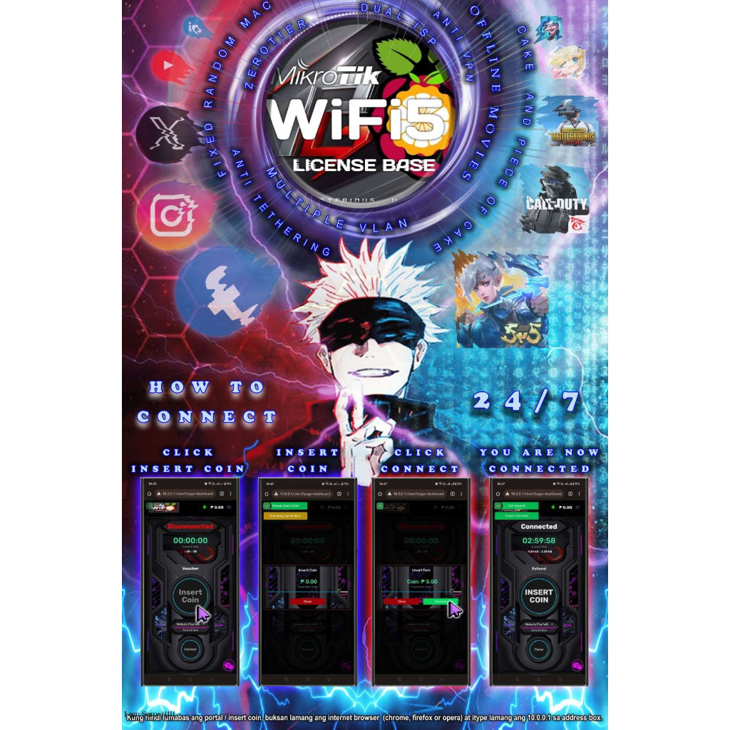 WiFi5-Soft Piso Wifi Tarpaulin 4 Different Designs (READ DISCRIPTION ...