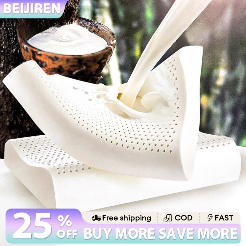 Natural Latex Pillow Sleep And Neck Protection Orthopedic Pillow Slow ...