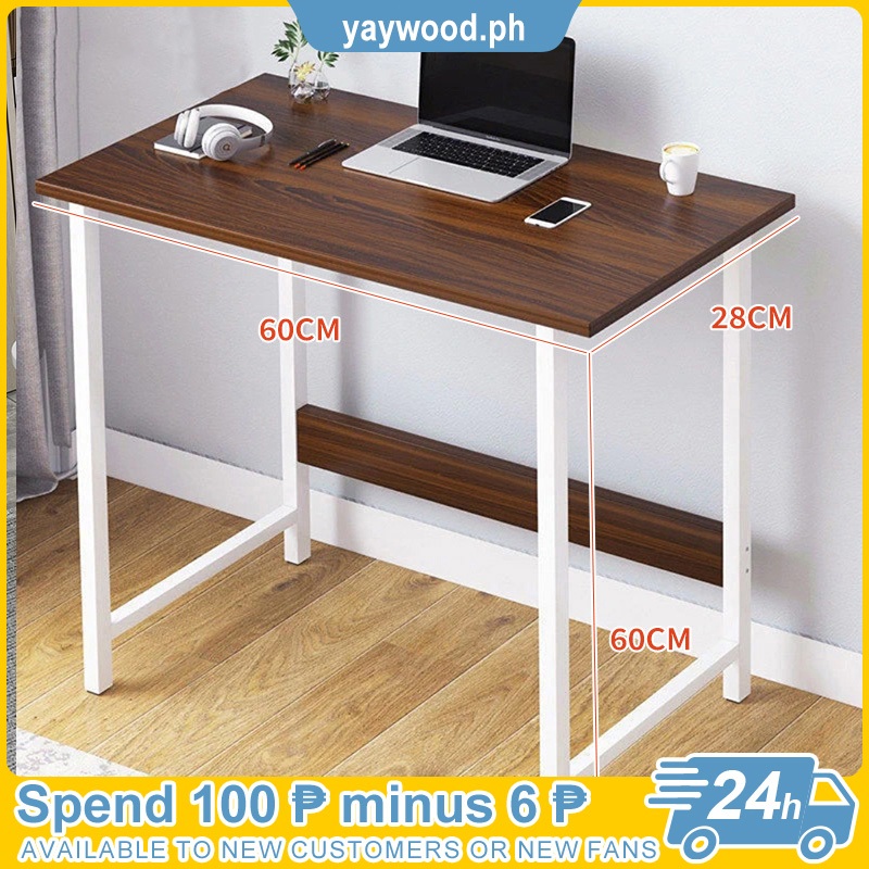 Office Table Computer Desk – Simple Study Table, Home Writing Desk for ...