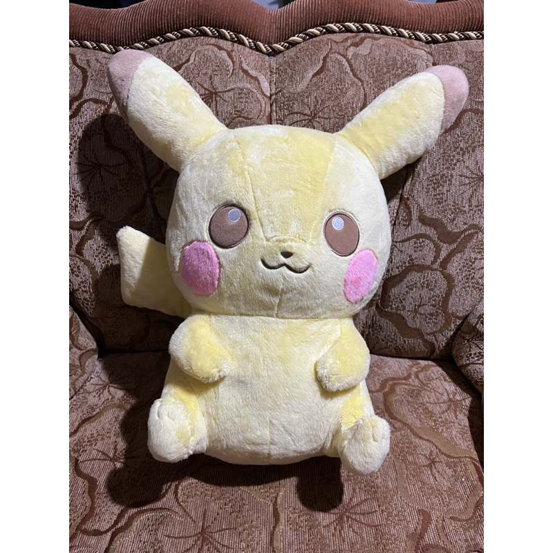 Pikachu Pokemon Ichiban Kuji Official Jumbo Huggable Plush | Shopee ...