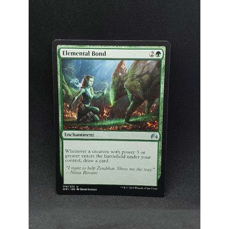 Elemental Bond from Magic Origins 174/272 Uncommon Non-Foil 2015 ...
