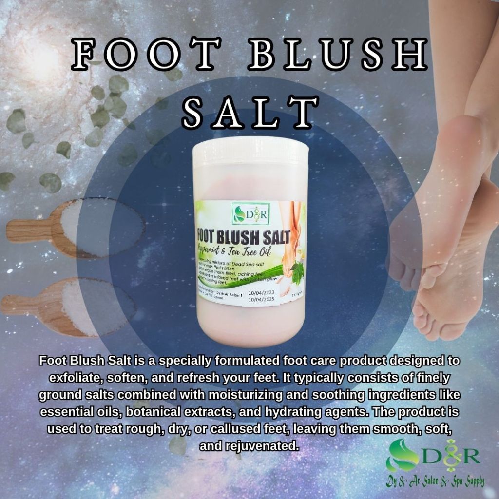 FOOT BLUSH SALT PEPPERMINT 1KG | Shopee Philippines