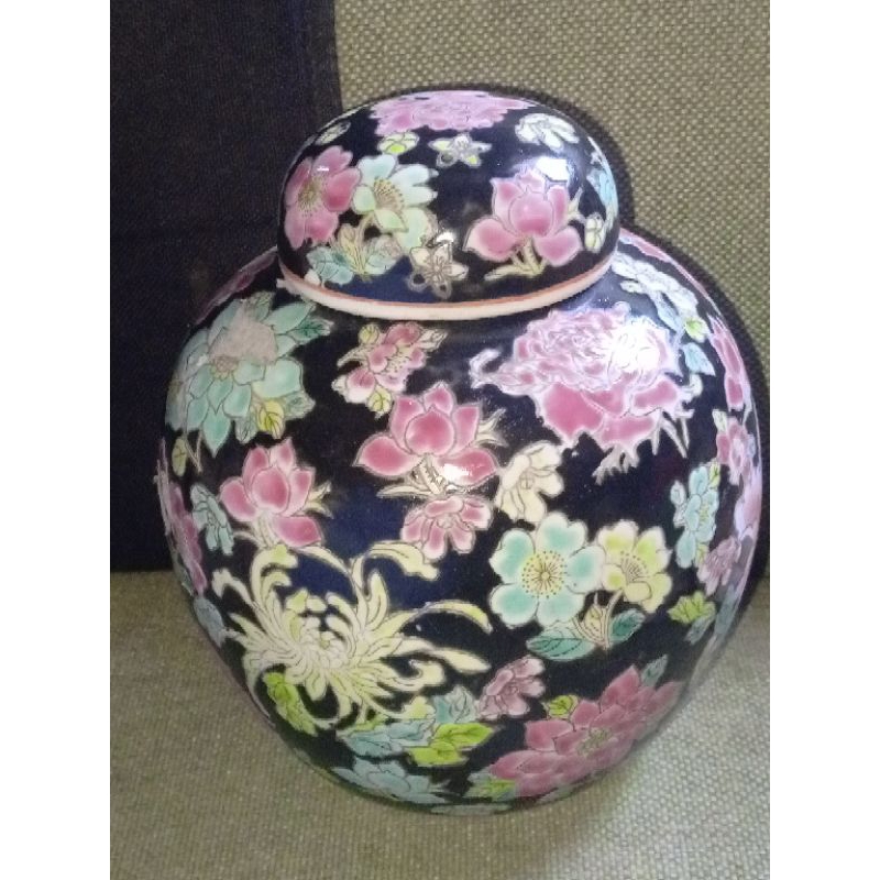 flowered porcelain ginger jar Japan surplus | Shopee Philippines