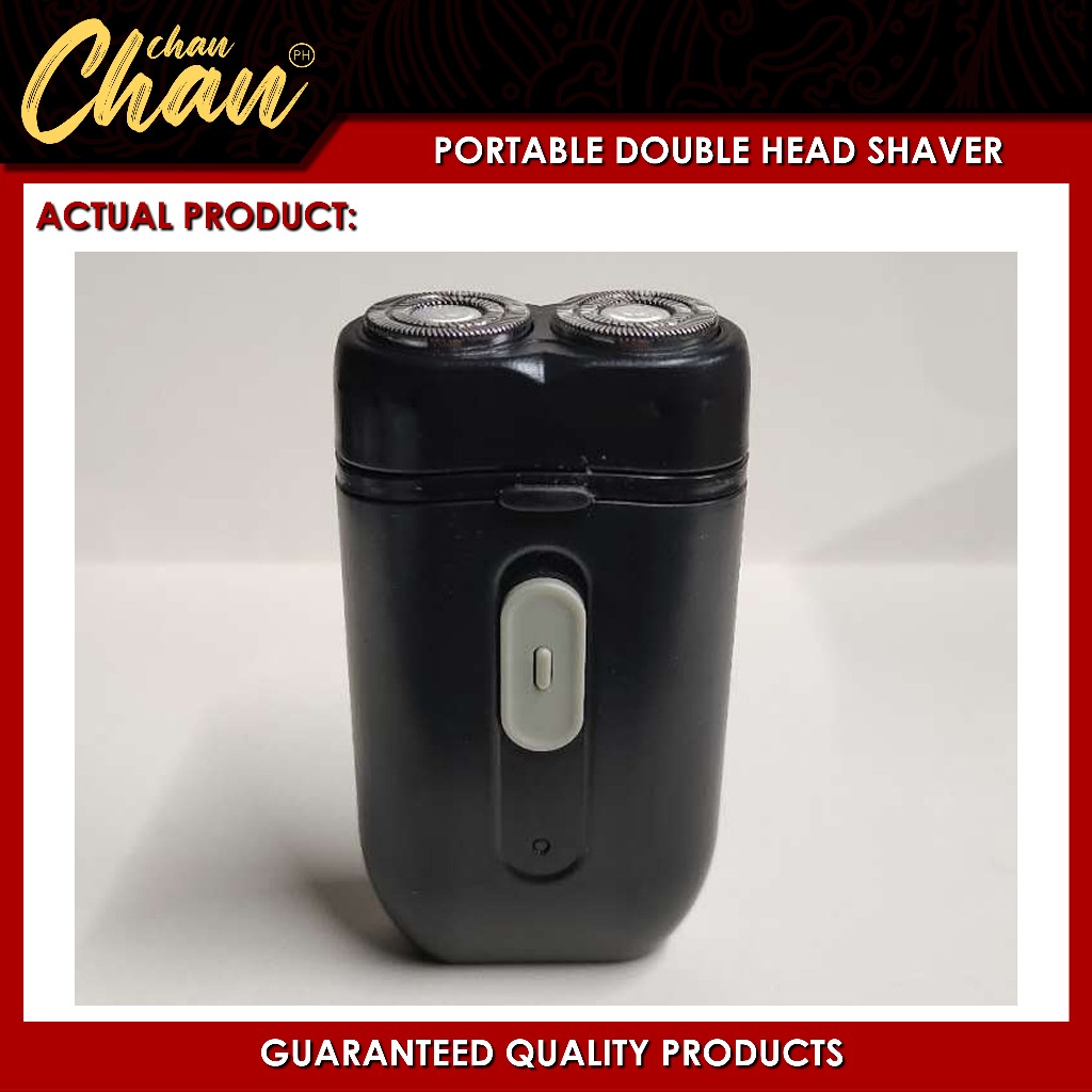 Double head Electric Shaver Charger Portable Shaving Rechargeable Beard ...