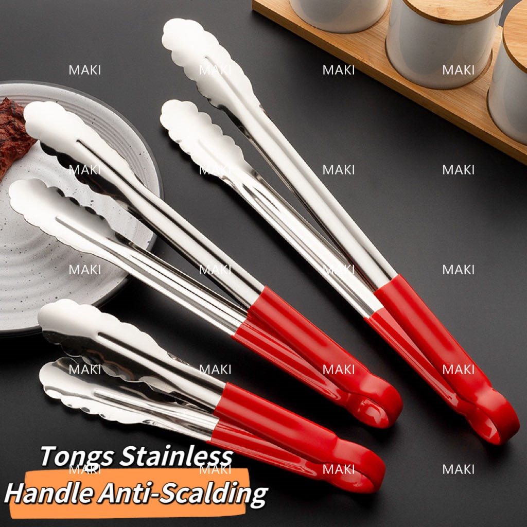 Anti scalding tong for for samgyupsal stainless steel tong for cooking ...