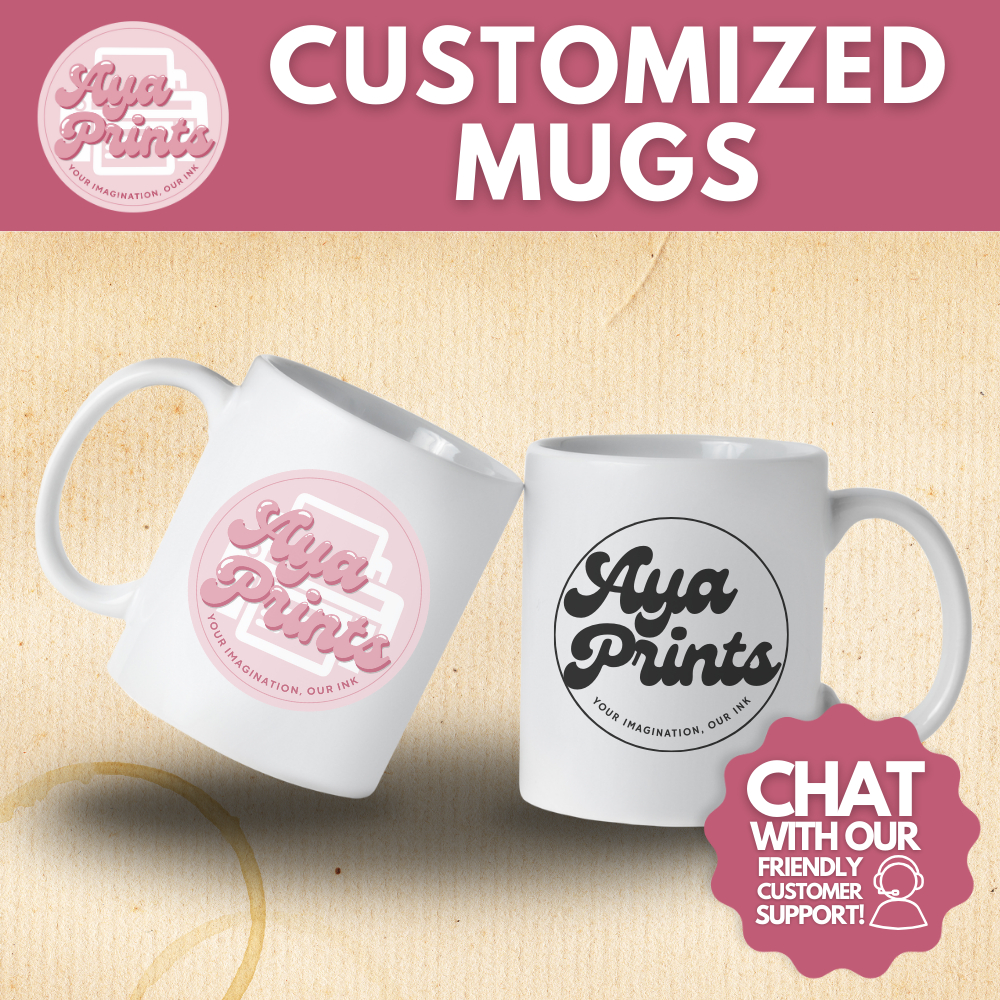 AYA Prints Customized Subli Mugs – Plain White, Colored Inner & Magic ...