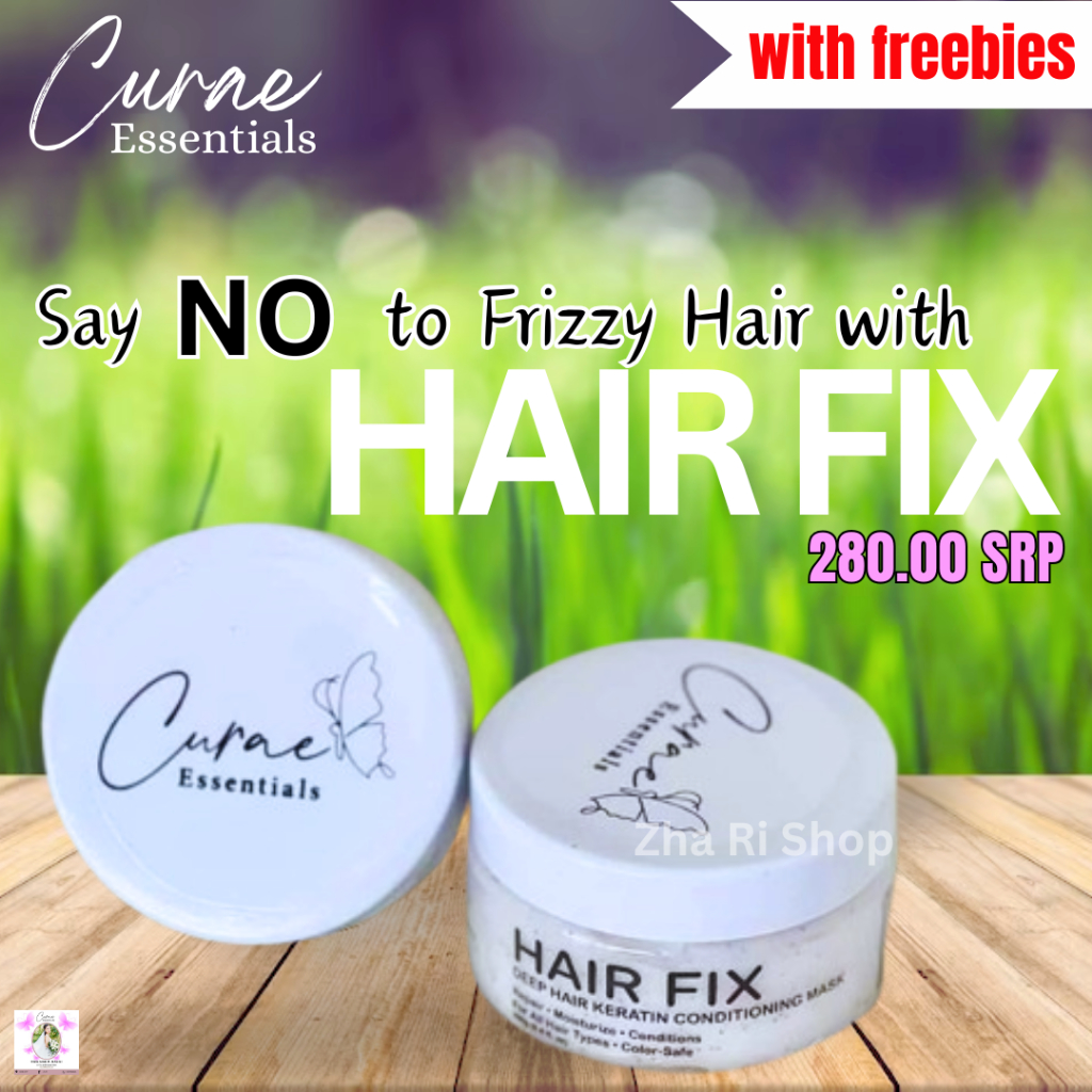 (With Freebie) CURAE HAIR FIX | Shopee Philippines