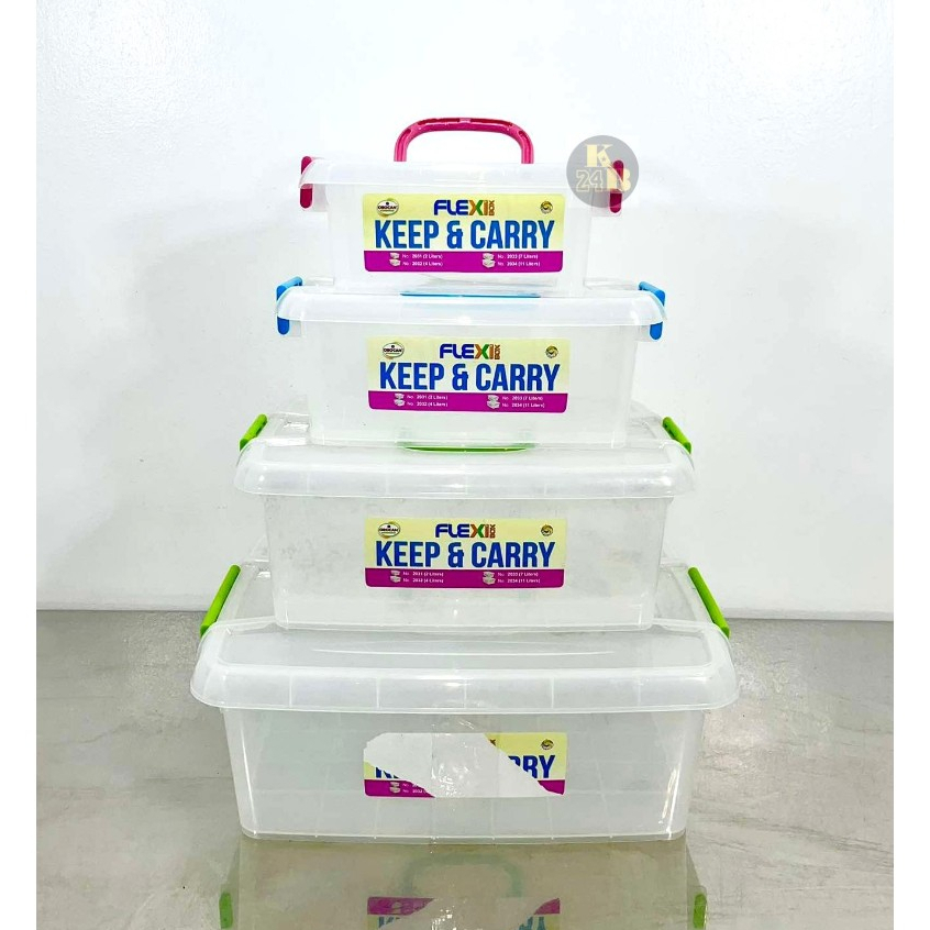 Orocan Flexibox Keep and Carry with Cover (4 Sizes) (Choose Variations ...