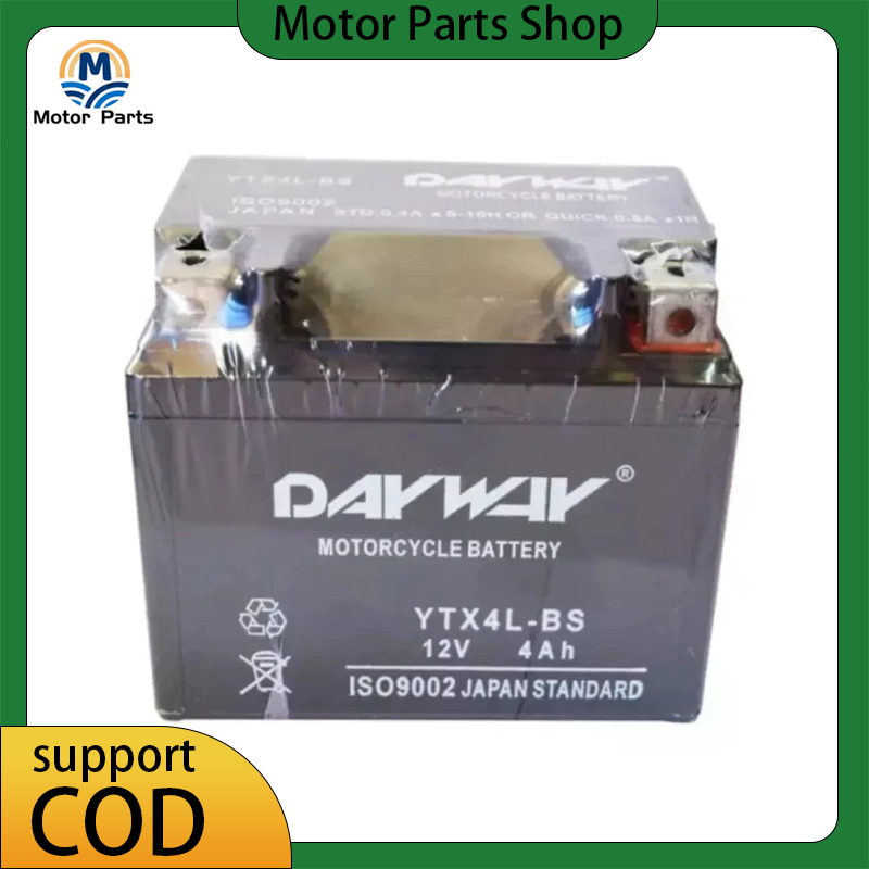 DAYWAY MOTORCYCLE BATTERY ALL SIZE 2.5L/ 3L/ 4L/ 5L/ 6.5L/ 7L/ 7A ...