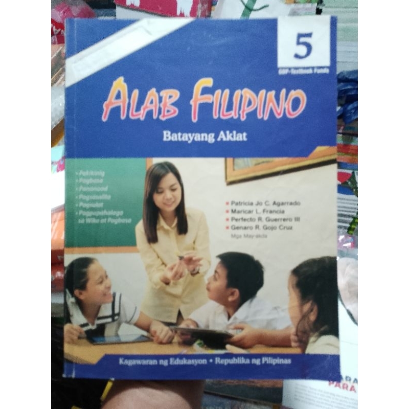 ALAB FILIPINO Batayang aklat grade 5 (use | Shopee Philippines