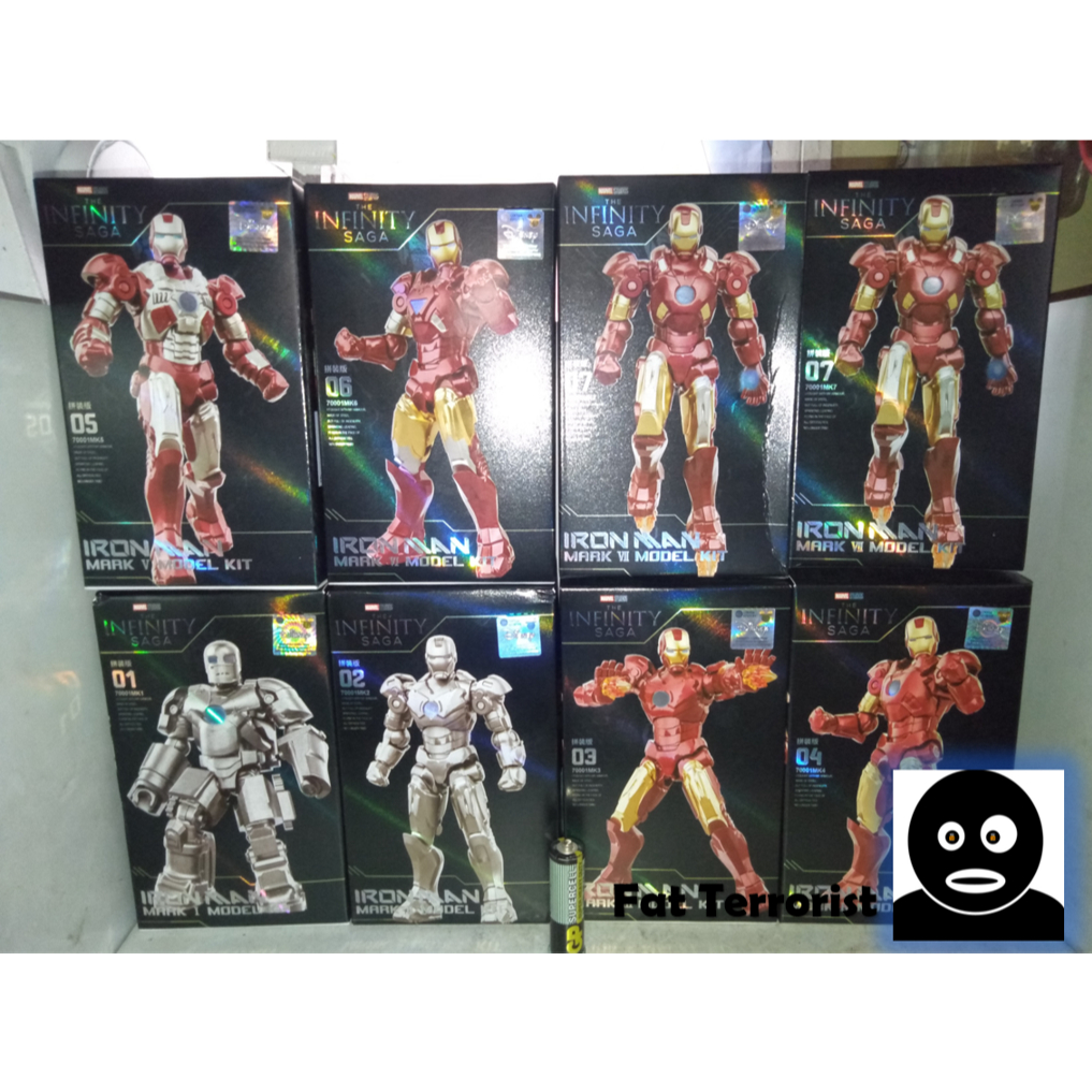 FT FJ FondJoy Fond Joy Inifinity Saga Iron Man Ironman Model Kit Box ...