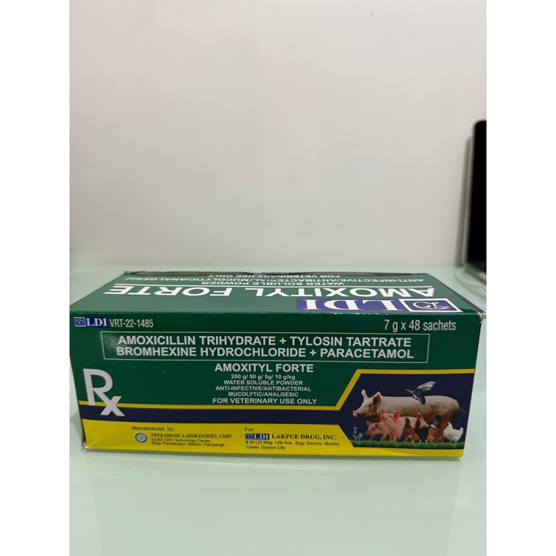 POWDER Amoxityl Forte 7g 48 sachet (1BOX) | Shopee Philippines