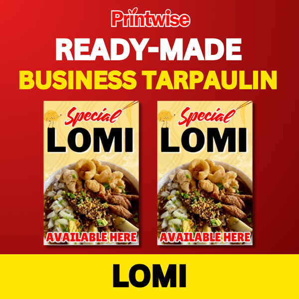 PRINTFAIRY BUSINESS TARPAULIN FOR SPECIAL LOMI BUSINESS SIGNAGE ...