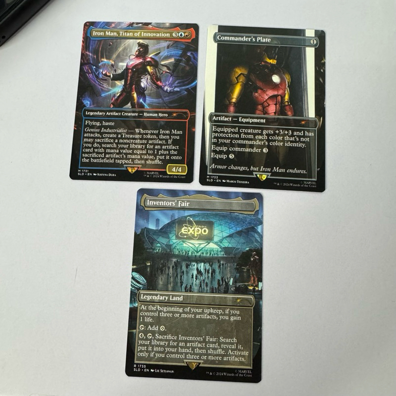 SLD SECRET LAIR x MARVEL IRON MAN, TITAN OF INNOVATION COMMANDER’S ...