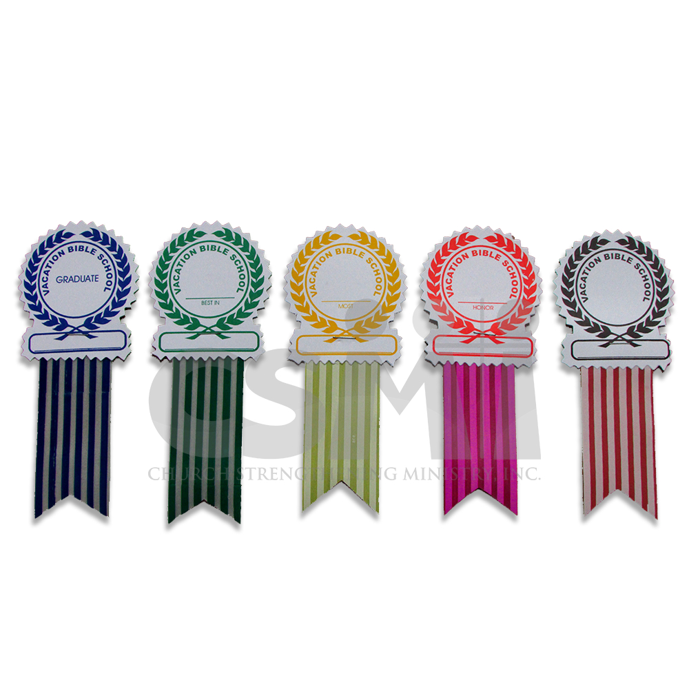 VBS Commencement Ribbon Awards (for Vacation Bible School) | Shopee ...