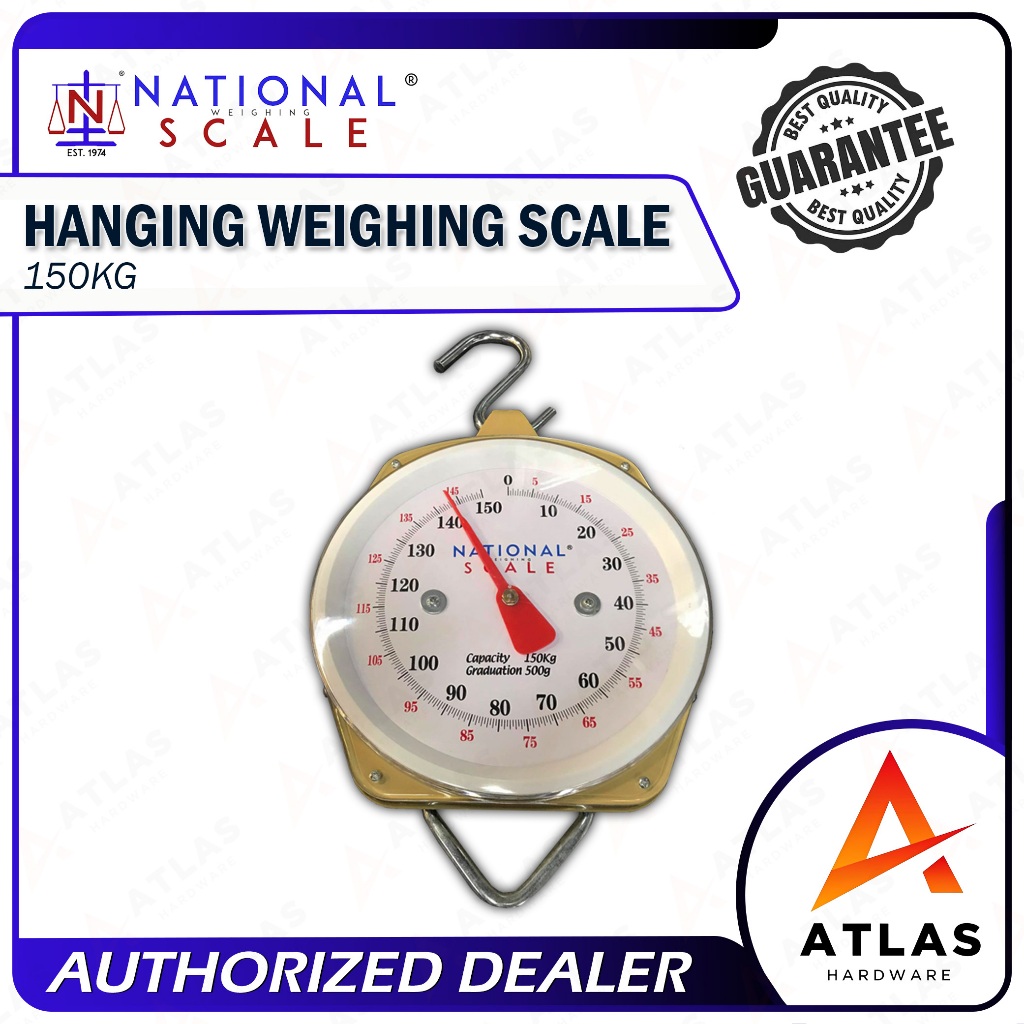 National Hanging Scale Heavy Duty High Quality 150Kg | Shopee Philippines