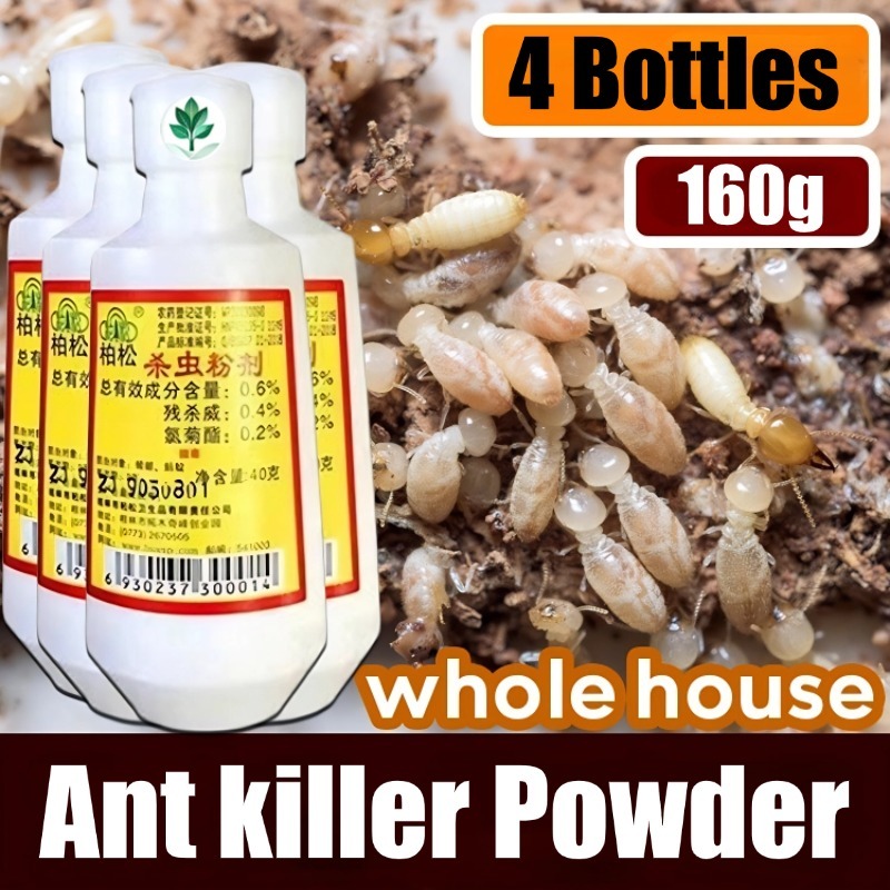 4-Packs Termite Killer Powder Insecticide poison killer pesticide kill ...