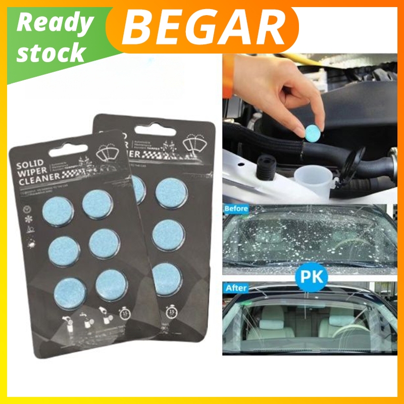 6PCS Windshield Washer Tablets Windshield Washer Fluid Concentrate Use ...
