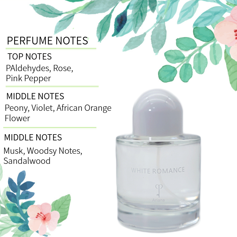 Professional white romance perfume for her long lasting 100ml romatic ...