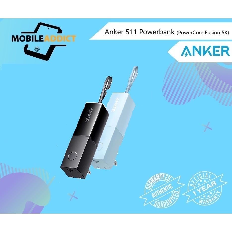 Anker 511 Powerbank (PowerCore Fusion 5K) | Shopee Philippines