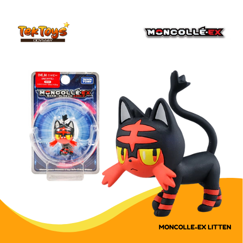 MONCOLLE-EX - POKEMON - LITTEN | Shopee Philippines