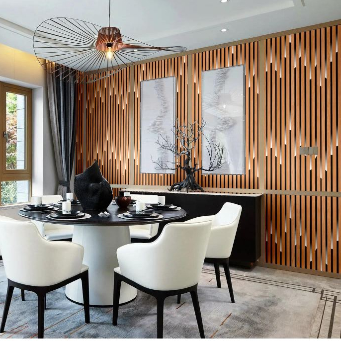 BHW Wallpaper 3D Wood Design PVC Waterproof Self-Adhesive Wall Paper ...