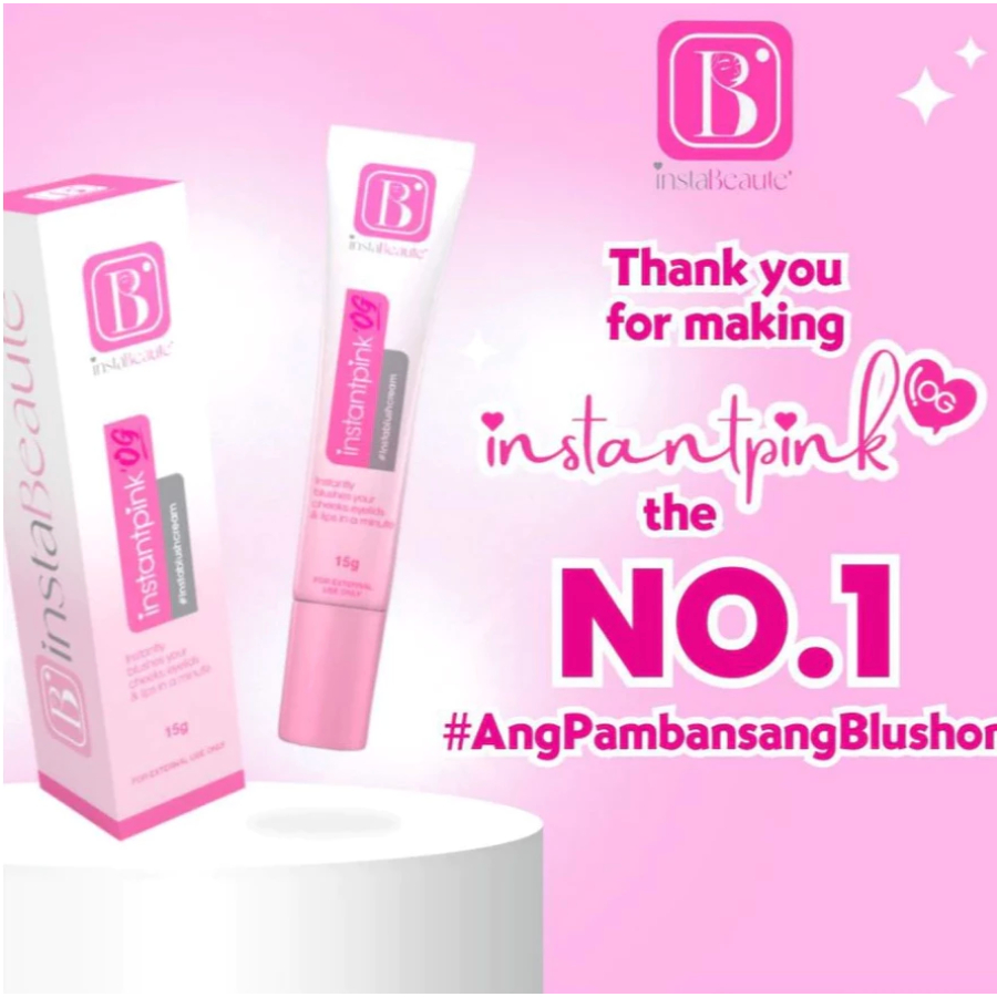 INSTA PINK New packaging 15g/Insta Pink Blush 15g | Shopee Philippines