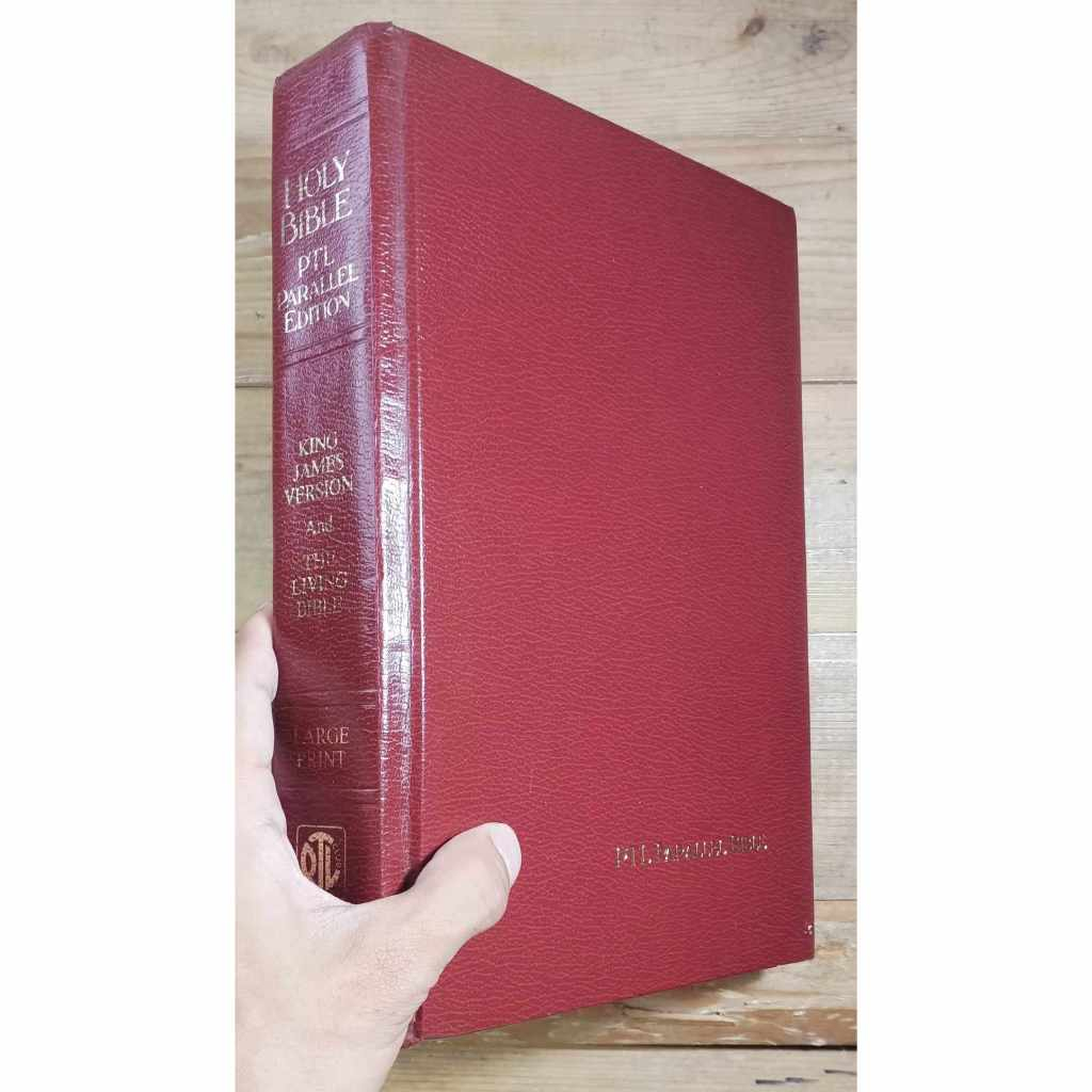 Holy Bible, PTL Parallel Edition, King James Version & The Living Bible ...