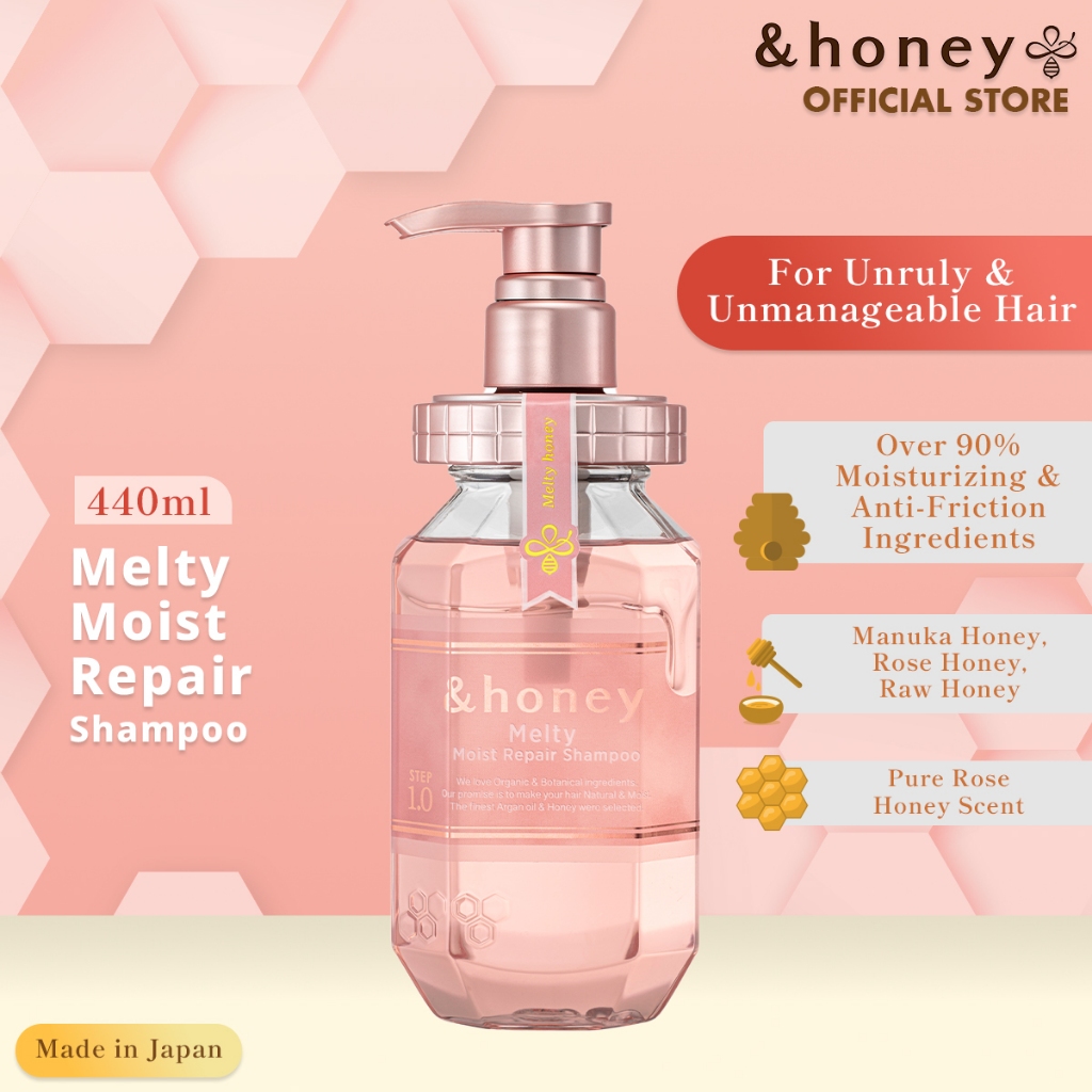 &Honey Melty Shampoo (440 ML) | Shopee Philippines