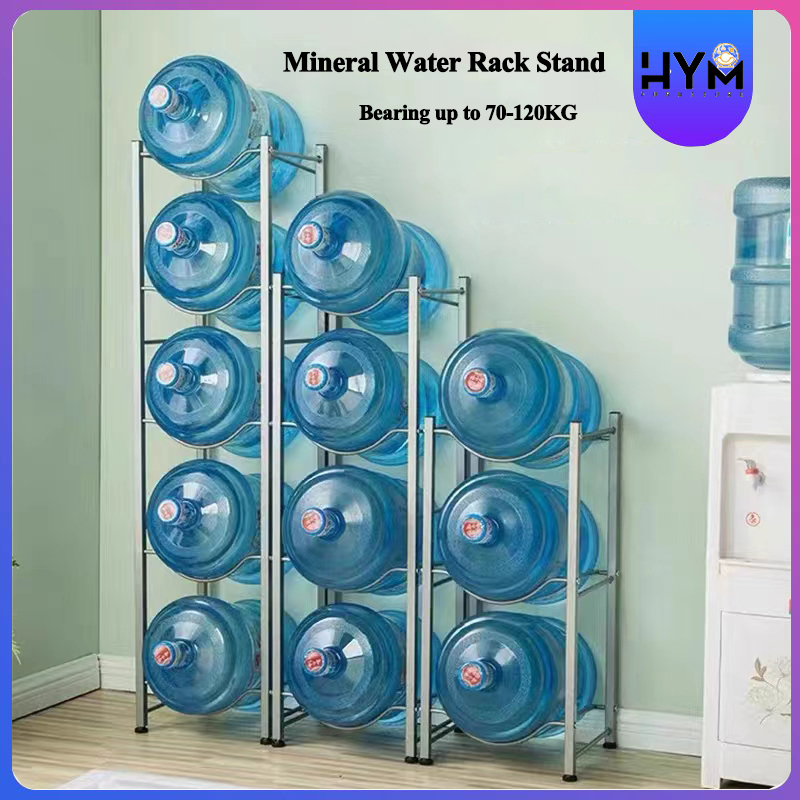 3/4/5 Layer Mineral Water Dispenser Rack Stand Water Container Gallon ...