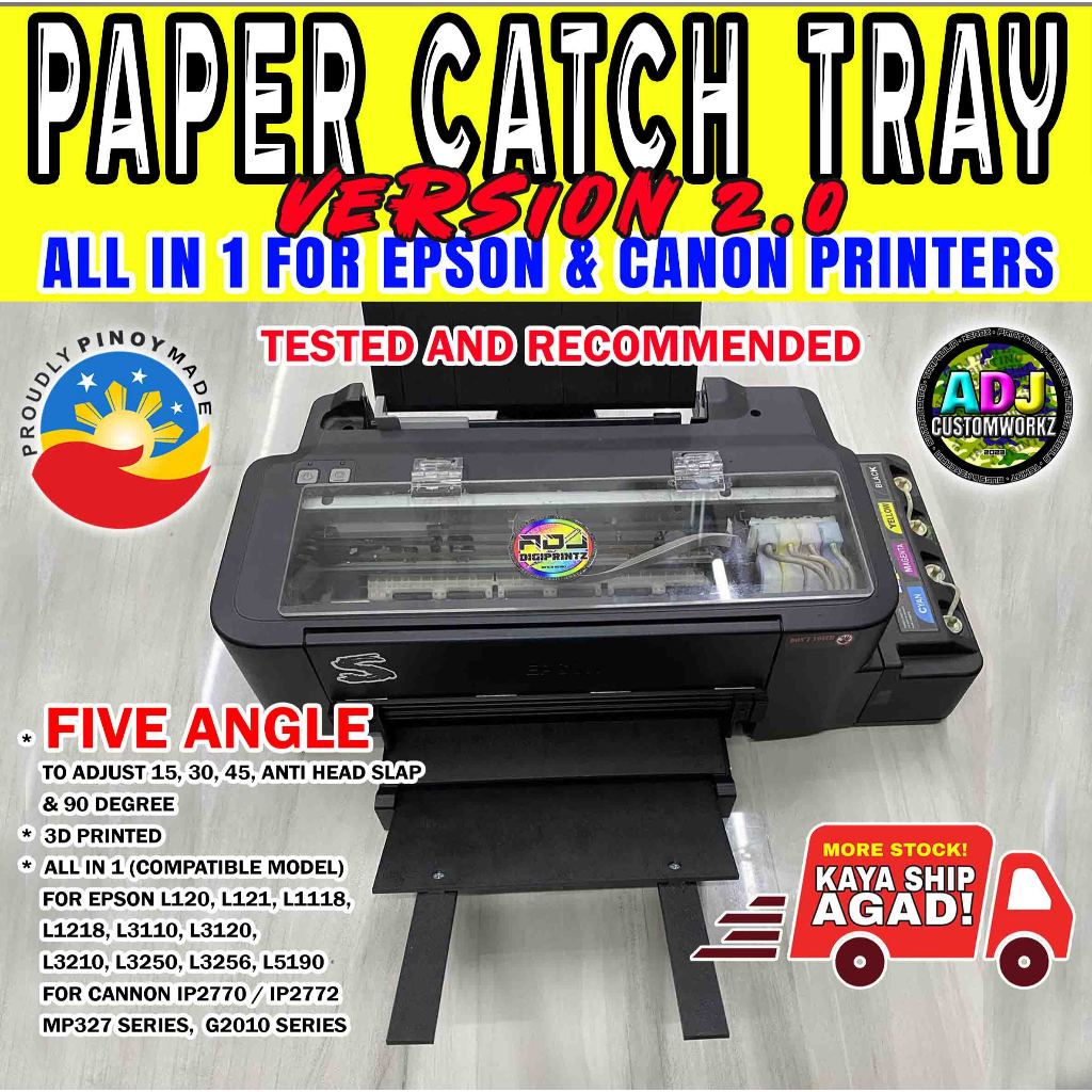 Paper Catch Tray for EPSON L120, L121, L3210, L3250, L3256 ALL IN 1 ...