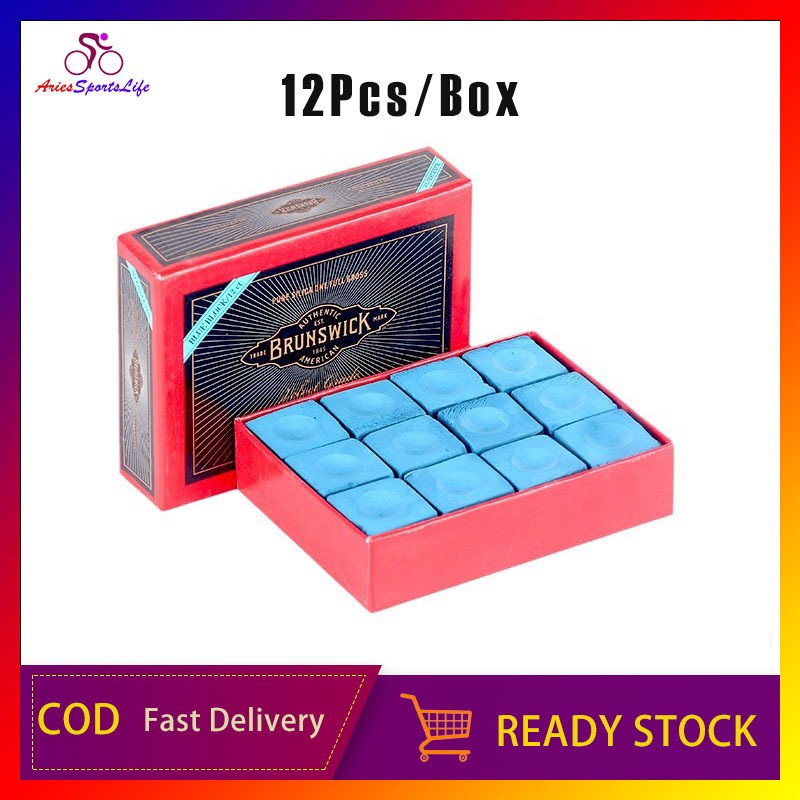 12Pcs Blue Billiard Chalk for Pool Snooker Cue Tips | Matibay at Hindi ...
