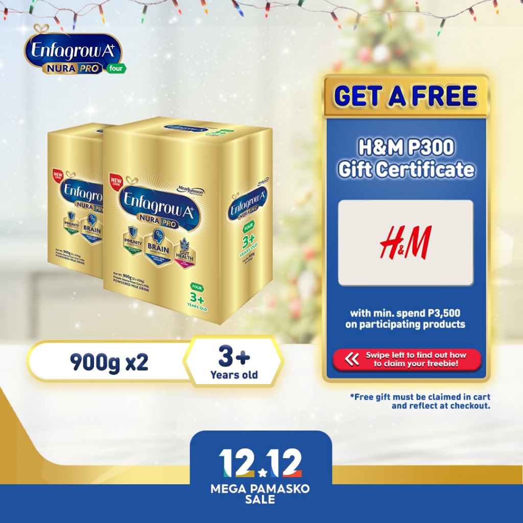 Enfagrow A+ Four Nurapro Powdered Milk Drink for Kids Above 3 Years Old ...