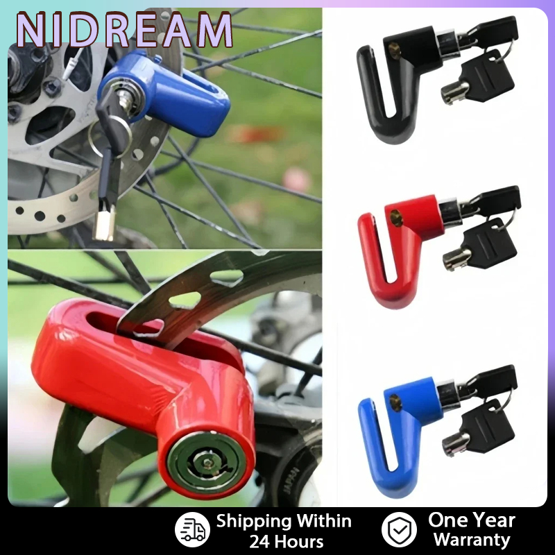 Safety Lock Motorcycle Bike Anti-theft Lock Wheel Disc Brake Lock ...