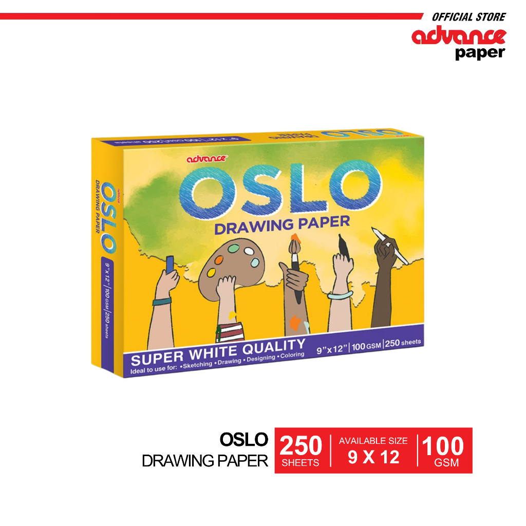 Advance Oslo Drawing Paper 250 sheets | Shopee Philippines