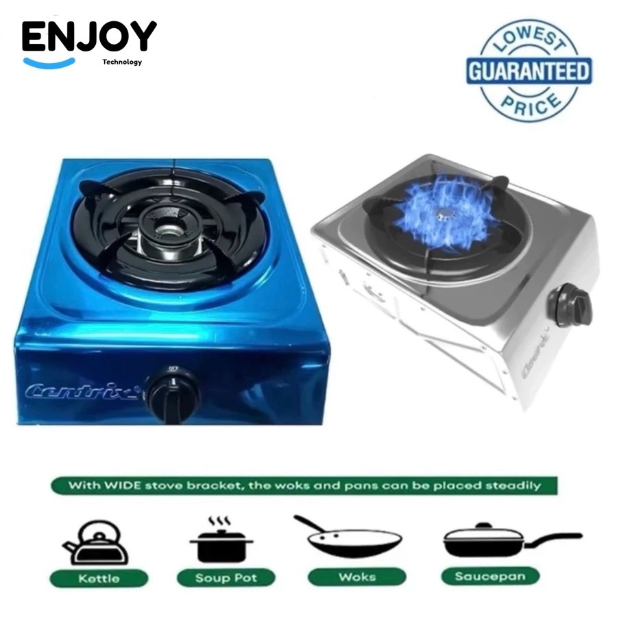 Centrix Single Burner Stainless Steel Gas Stove CX-101 | Shopee Philippines