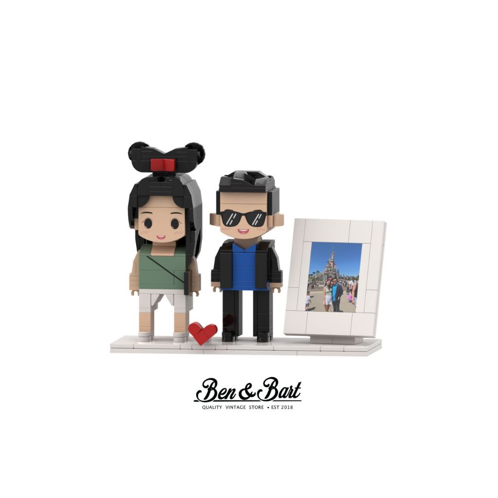 Ben & Bart The Brick Studio : Personalized DIY Brick Figurine | Shopee ...