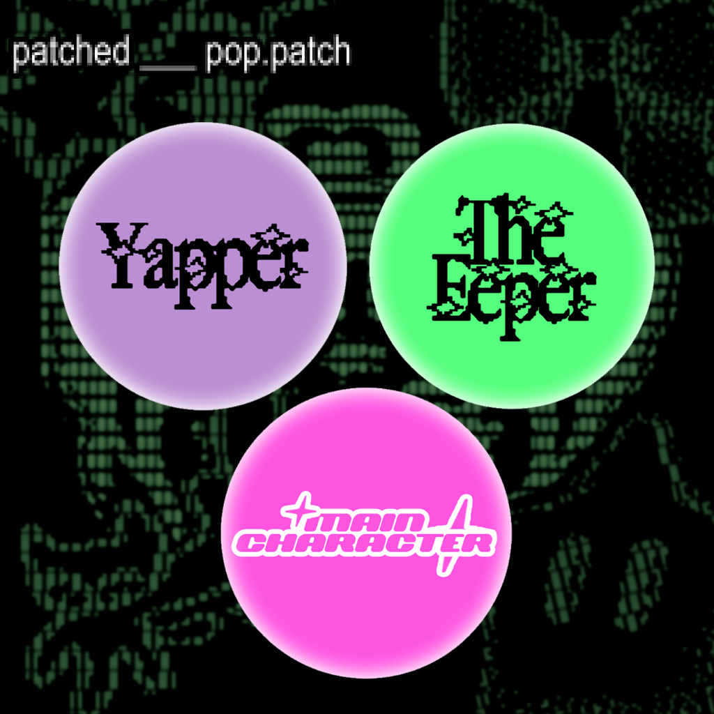 YAPPER, THE EEPER, MAIN CHARACTER BUTTON PIN | Shopee Philippines