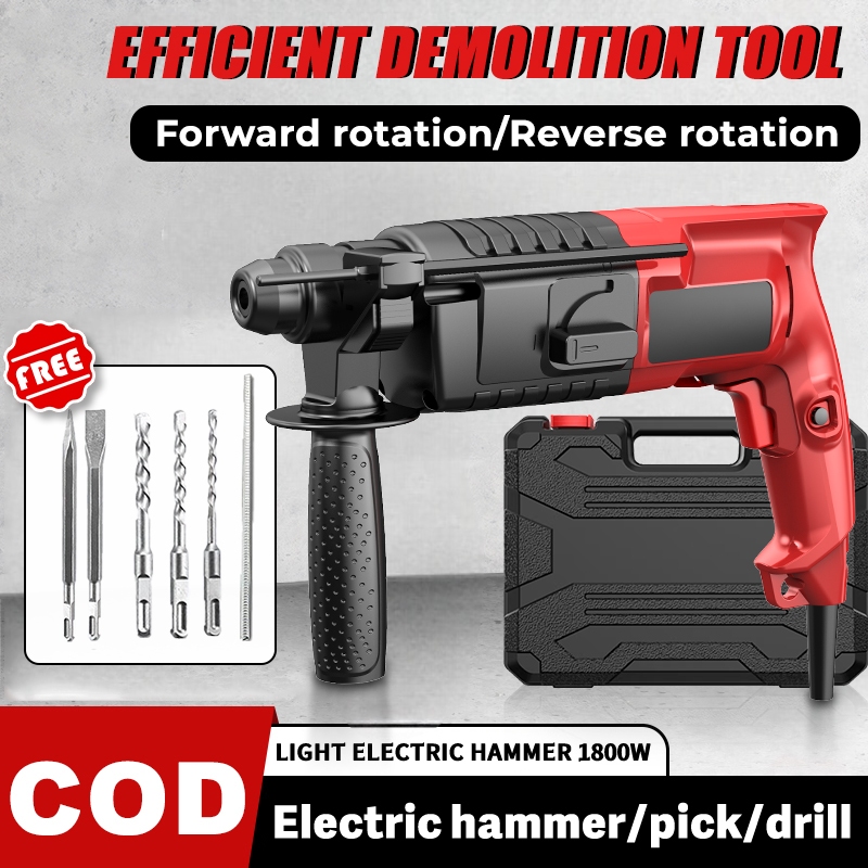 Industrial Demolition Electric Hammer Chipping/Hammer/Drill 3In1 High ...