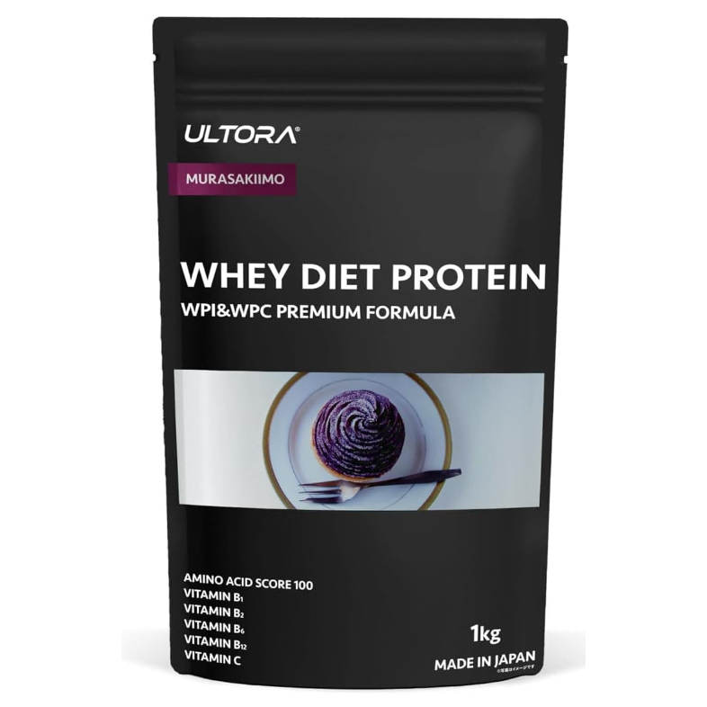 ULTORA Ultra Whey Protein 1kg MurasakiImo(UBE) | Shopee Philippines